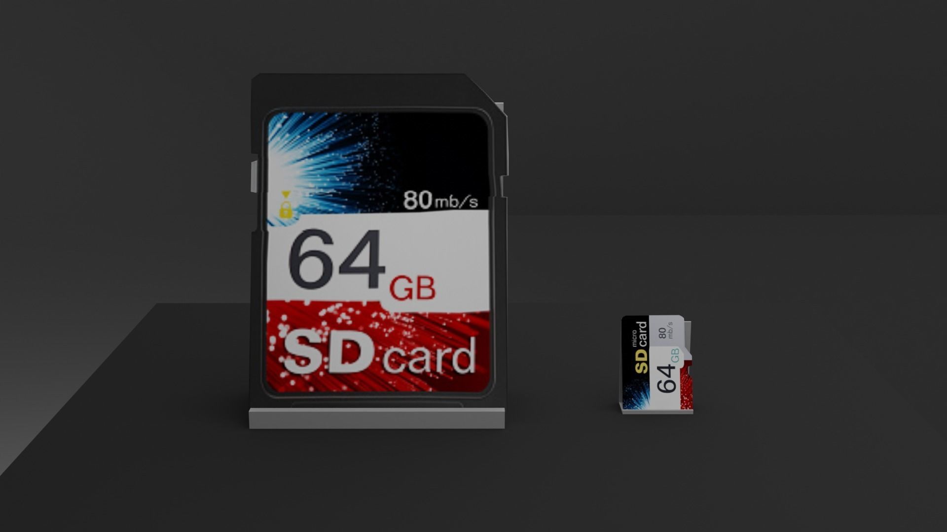 3D SD CARD AND CD CARD HOLDAR MODEL DESIGNE 3D model | CGTrader