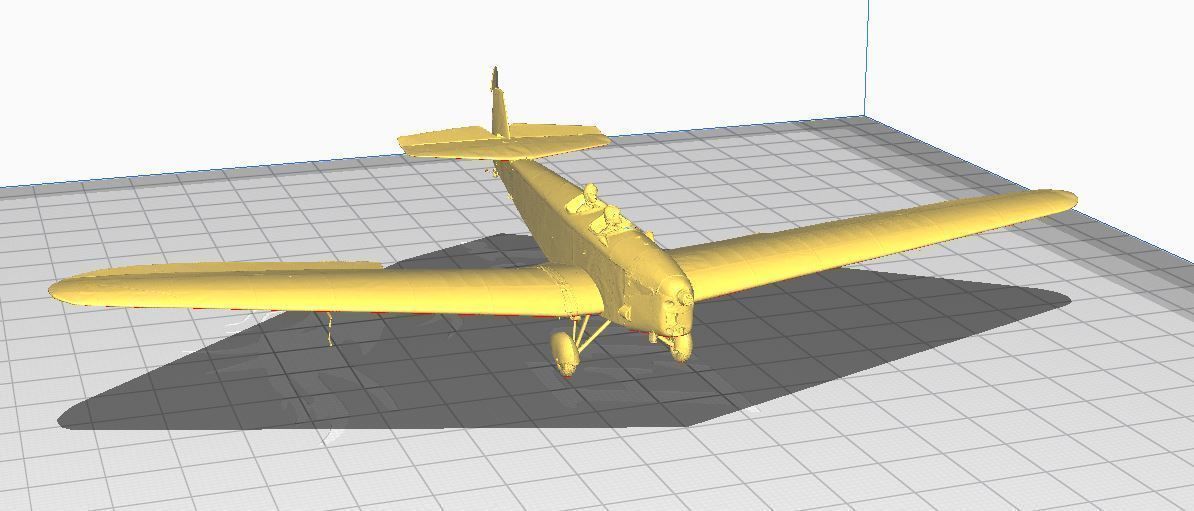 Airplane 3D model biplane 3D model 3D printable | CGTrader