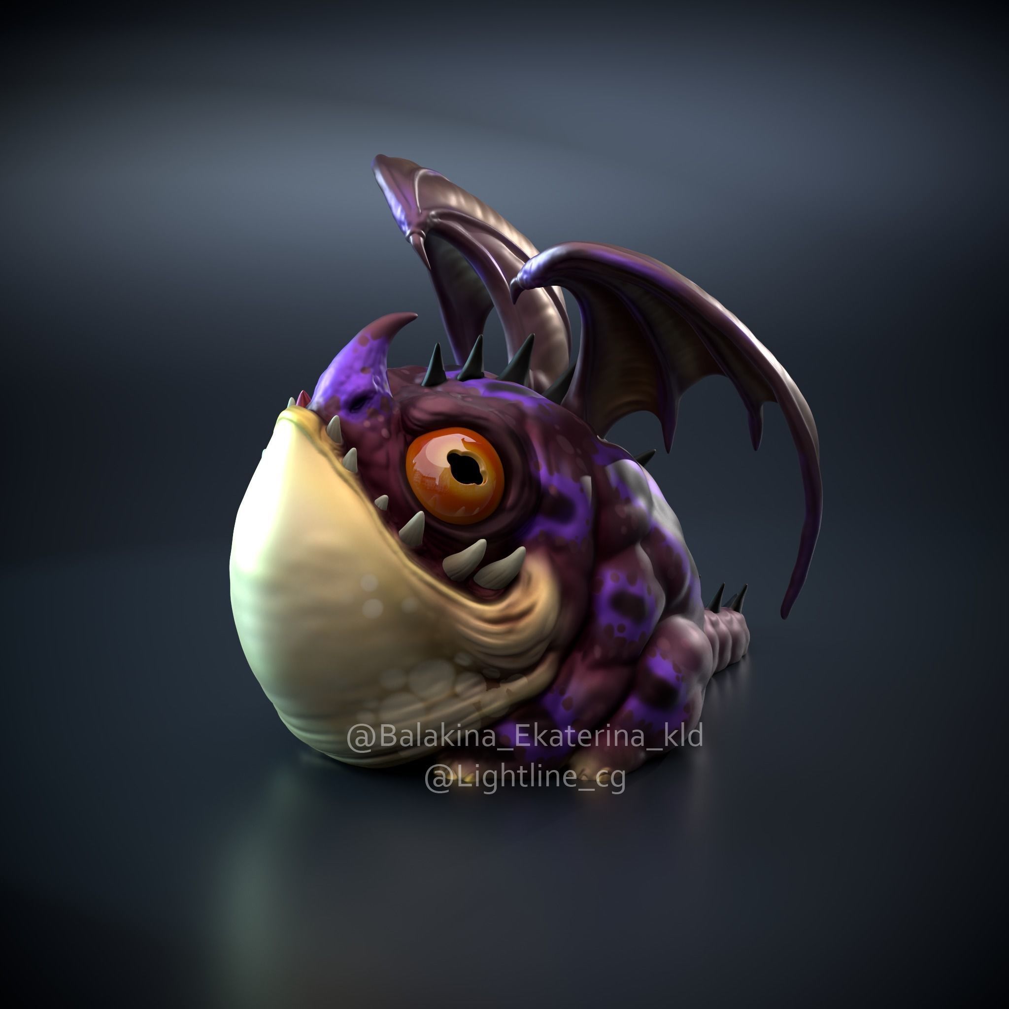 Dragon glutton 3D model 3D printable | CGTrader