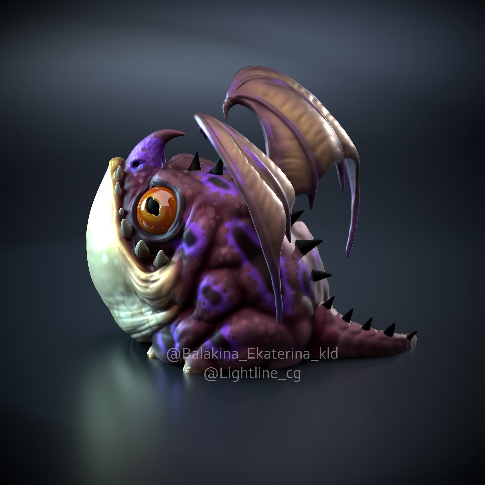 Dragon glutton 3D model 3D printable | CGTrader