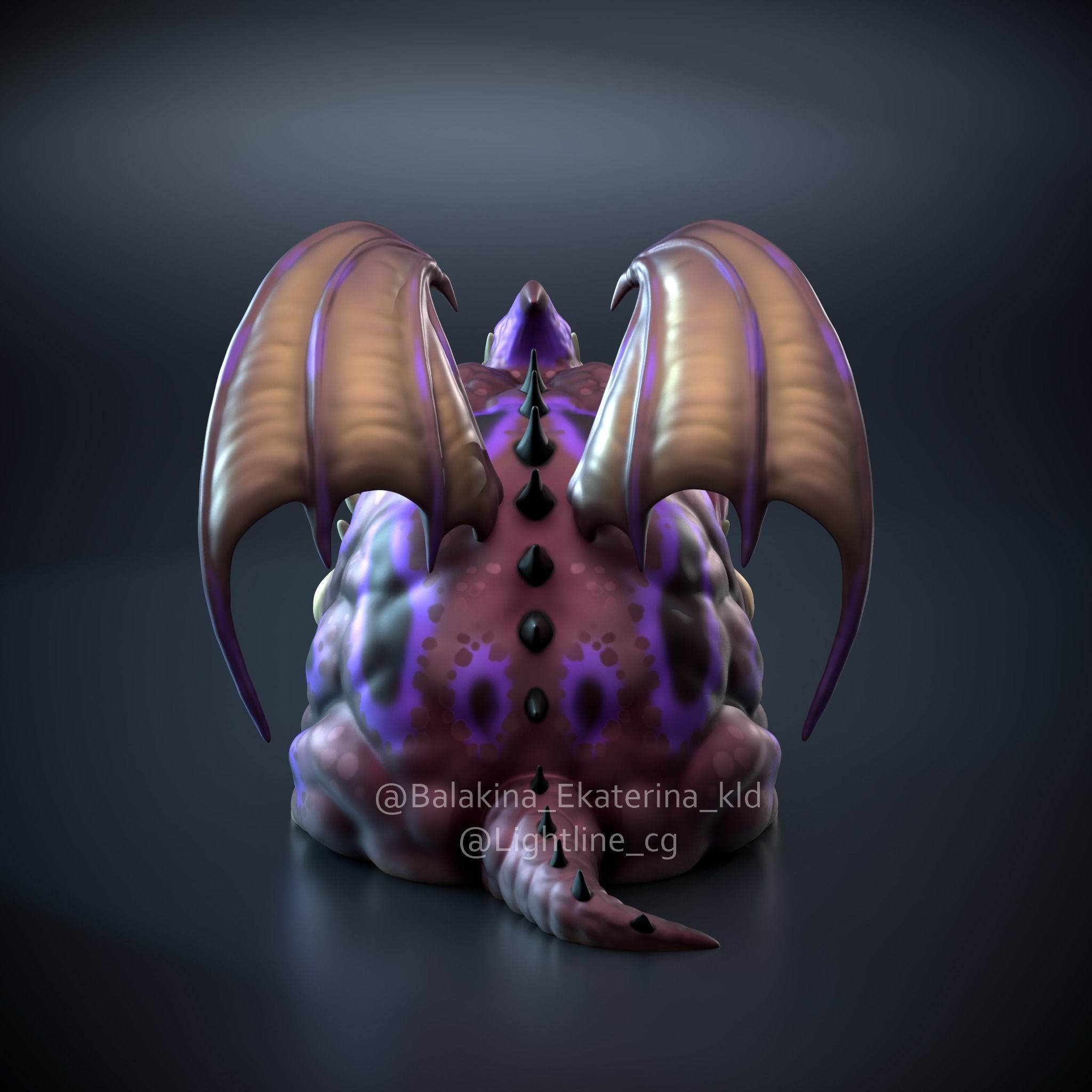 Dragon glutton 3D model 3D printable | CGTrader