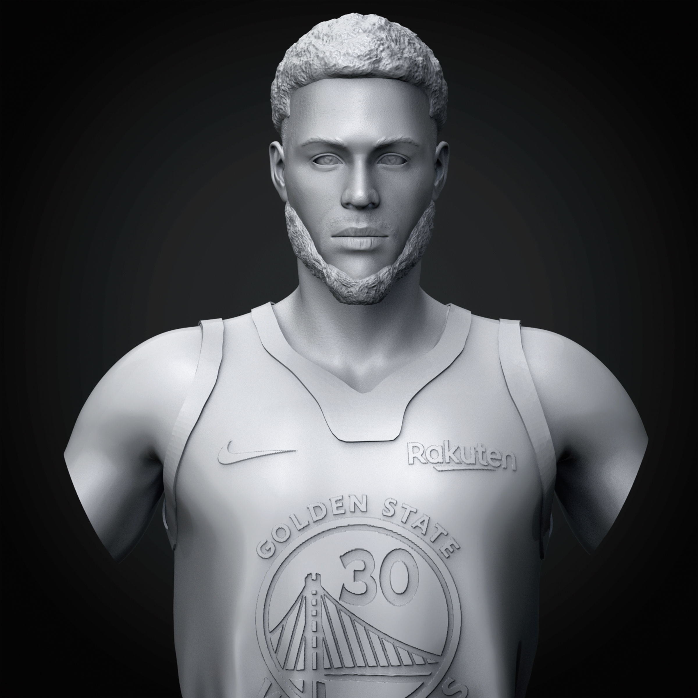 Steph Curry 3D Printable 3D model 3D printable | CGTrader
