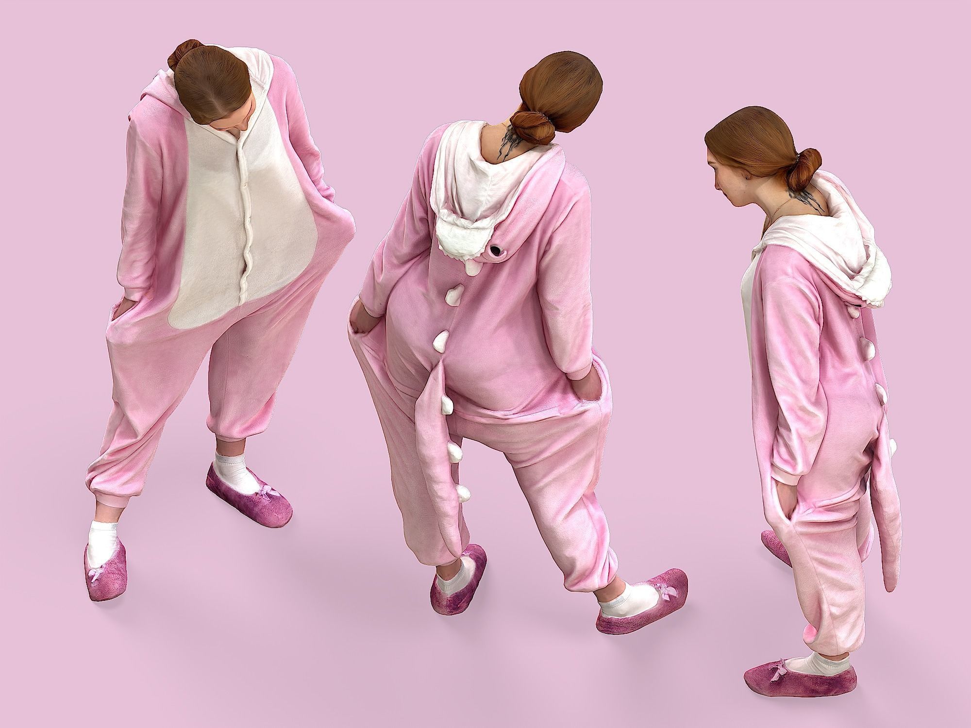 Pajama Party 3D model | CGTrader