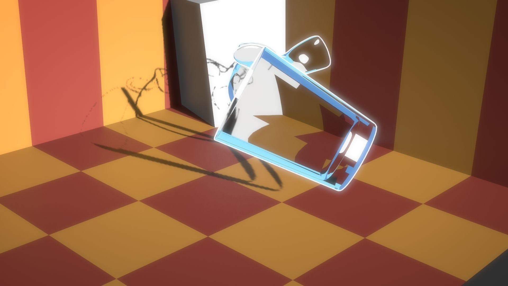 For Anime In Blender - Simple Glass Shader free 3D model animated ...