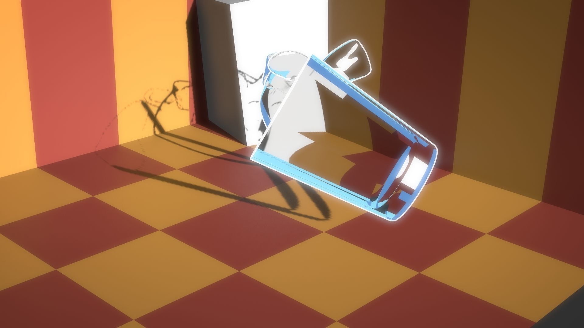 For Anime In Blender - Simple Glass Shader free 3D model animated ...