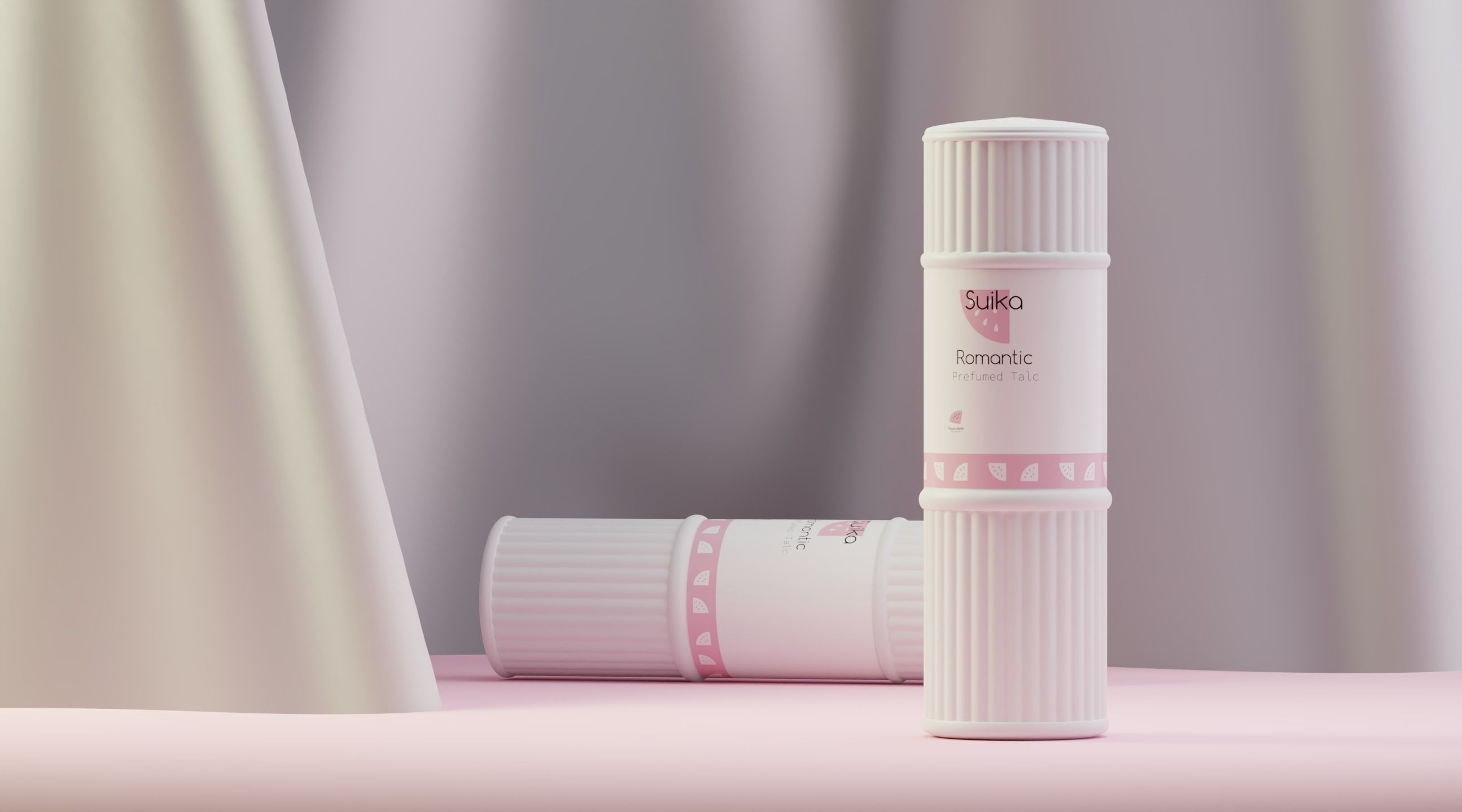 Talc powder 3D model 3D model | CGTrader