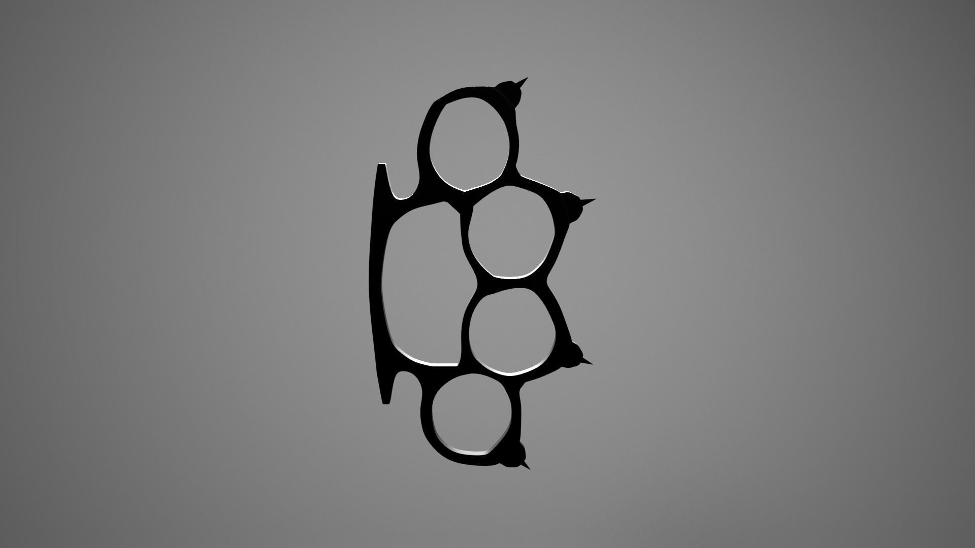 Knuckle Weapon 3D model | CGTrader