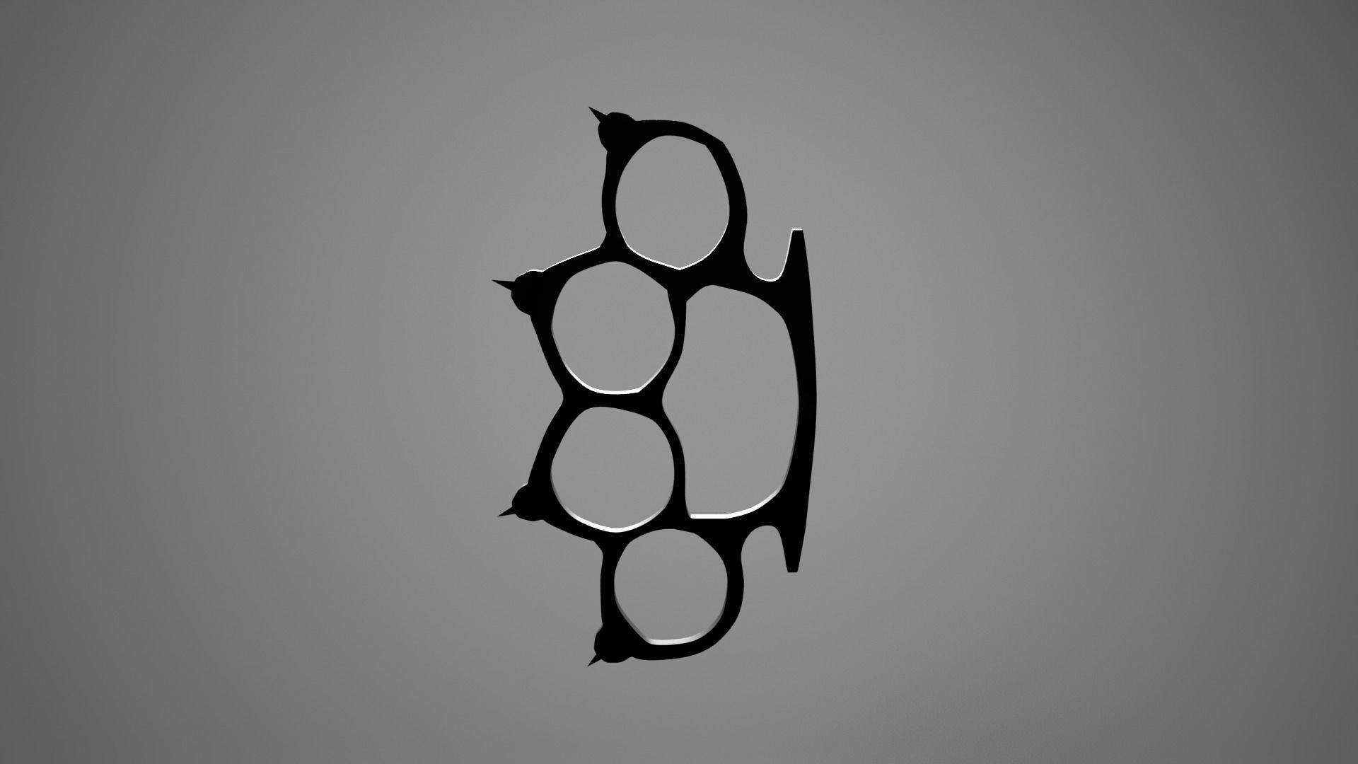 Knuckle Weapon 3D model | CGTrader