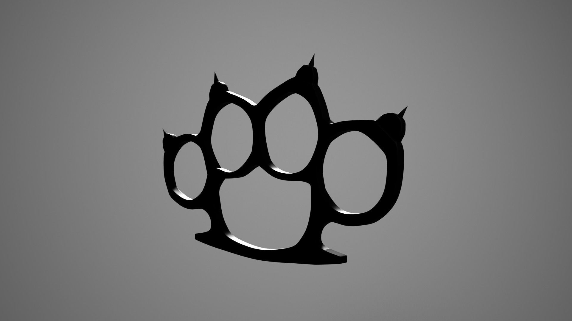 Knuckle Weapon 3D model | CGTrader