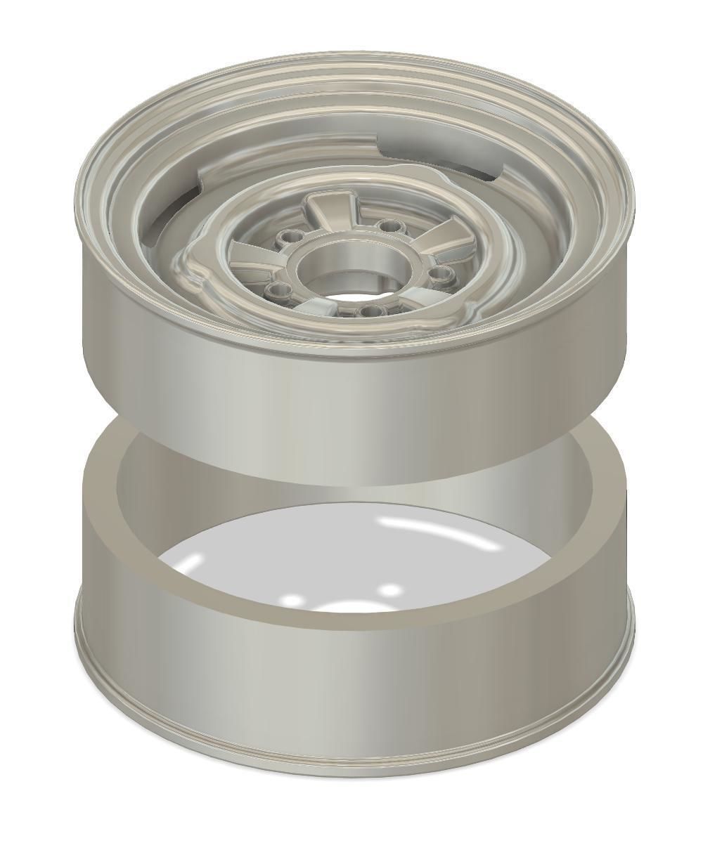 3d printable classic steel wheels 3D model 3D printable | CGTrader