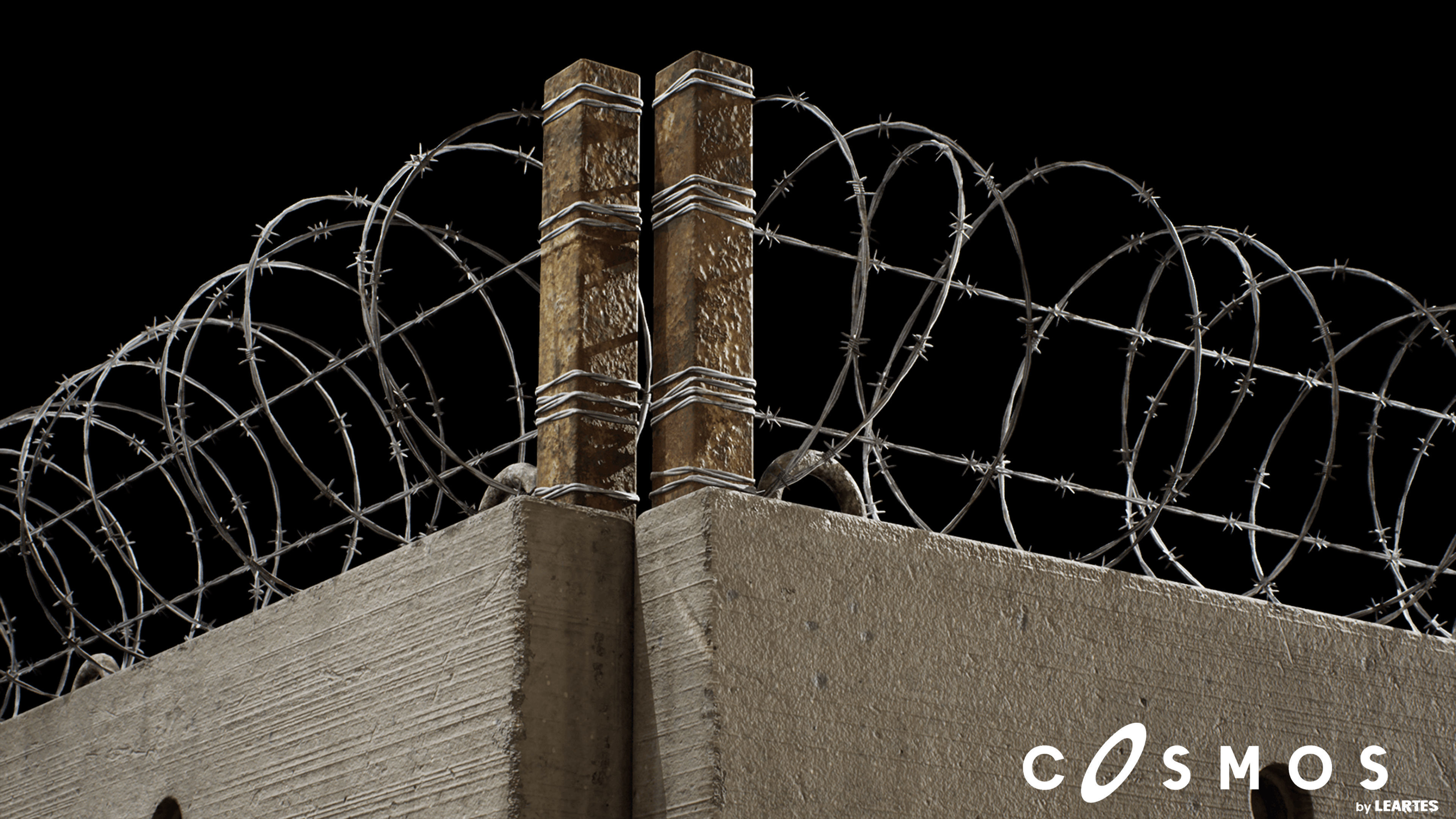 3D model Military Module Wall Corner VR / AR / low-poly | CGTrader