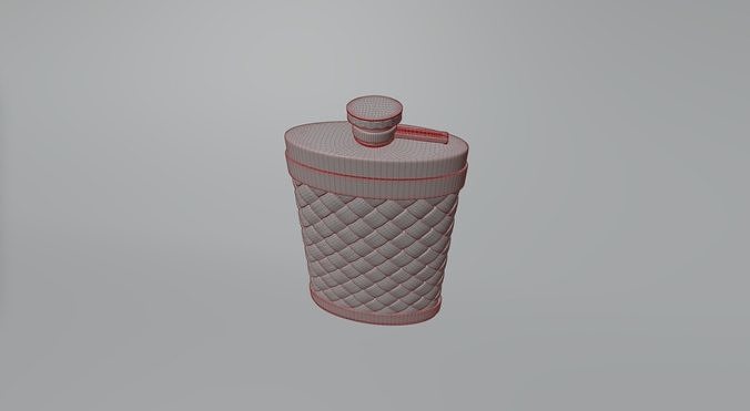 Flask 3D model | CGTrader