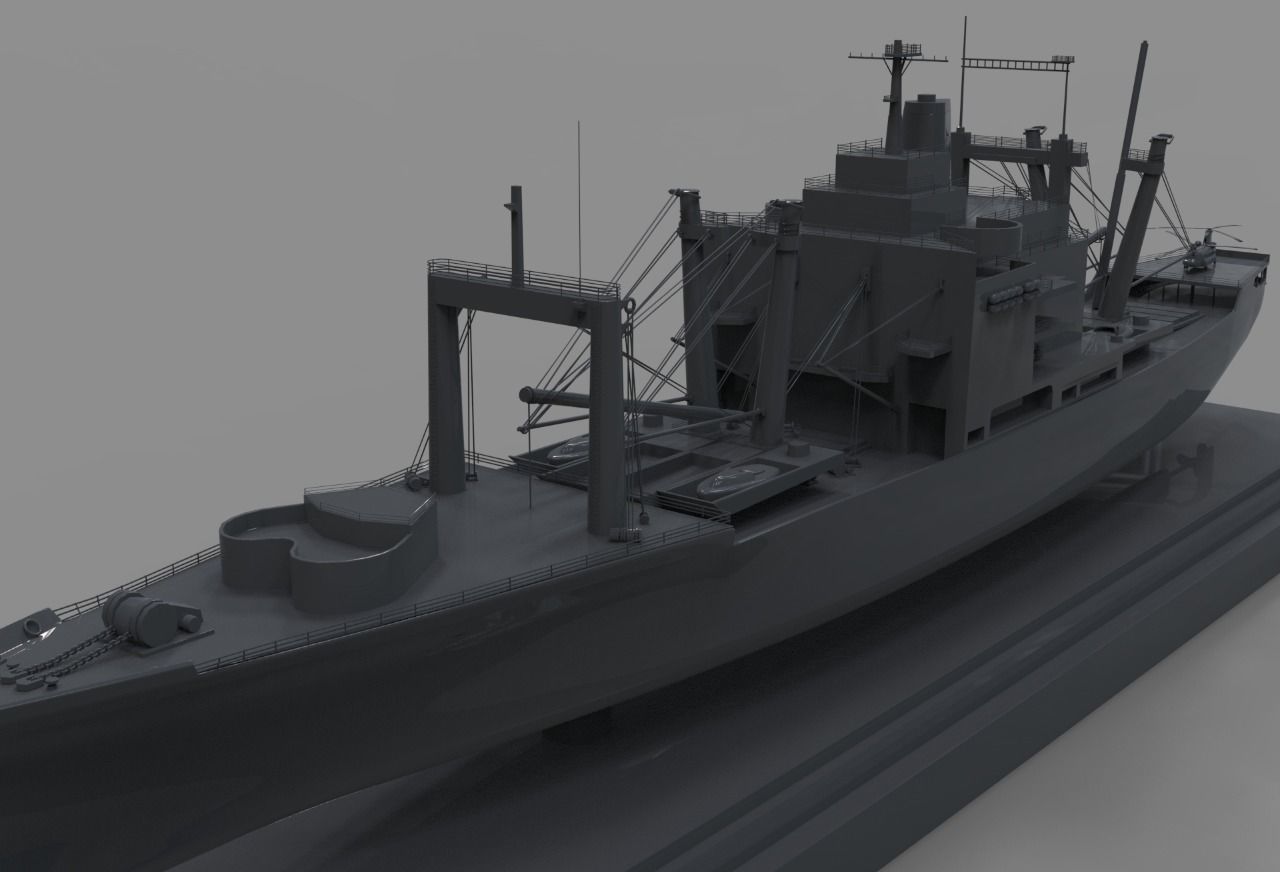 USS CHARLESTON LKA 113 3D model 3D printable | CGTrader