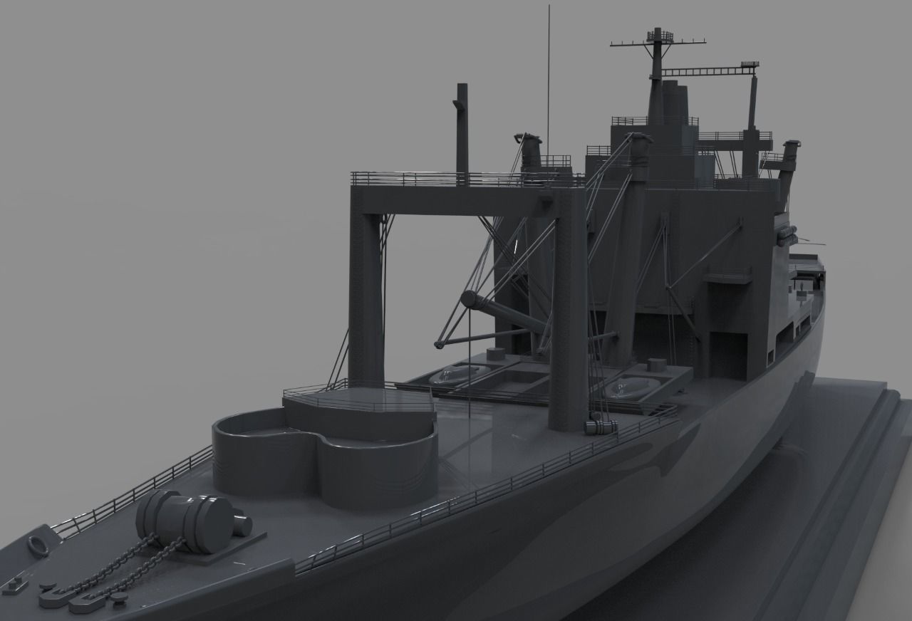 USS CHARLESTON LKA 113 3D model 3D printable | CGTrader