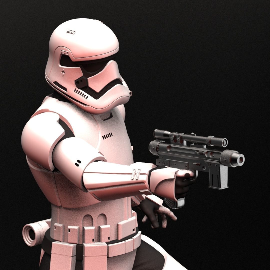 Stormtrooper First Order 3D model 3D printable | CGTrader