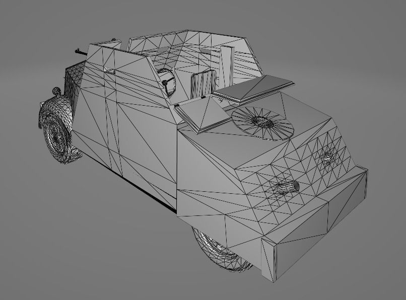 3D model Beaverette mk 2 Game PBR VR / AR / low-poly | CGTrader