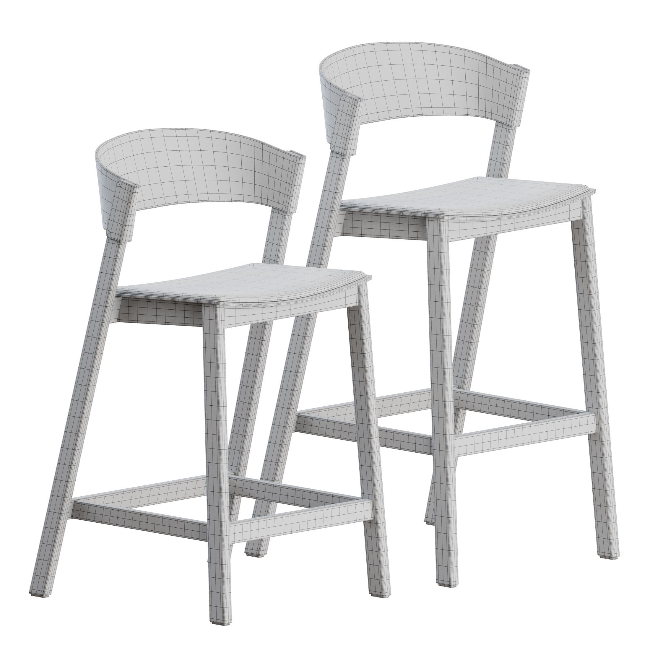 Cover Stools by Muuto 3D model | CGTrader