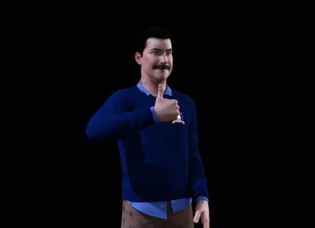 Ted Lasso Character Model 3D model | CGTrader