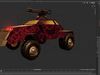 3D model car 1 armored vehicle with gun VR / AR / low-poly | CGTrader