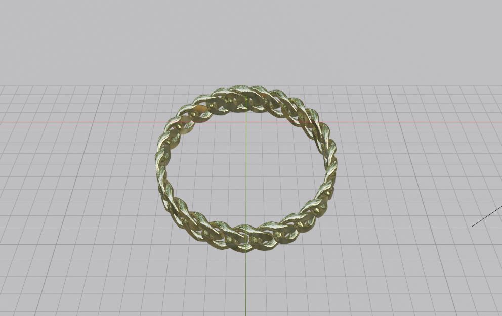 Cuban Chain 3d print 3D model | CGTrader