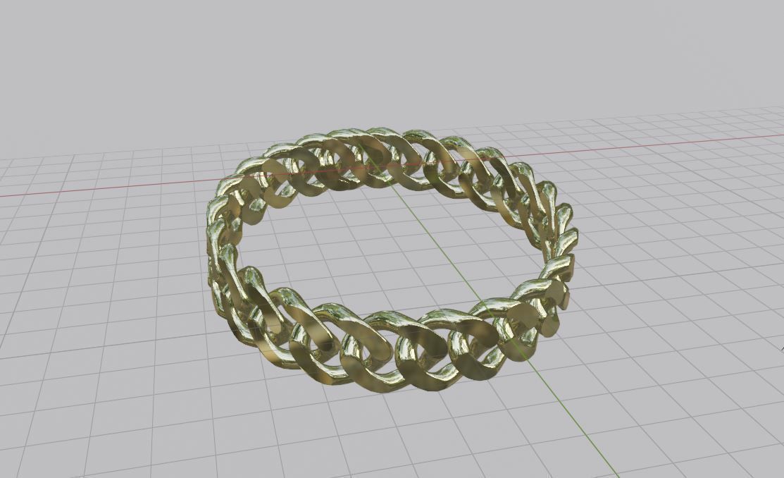 Cuban Chain 3d print 3D model | CGTrader