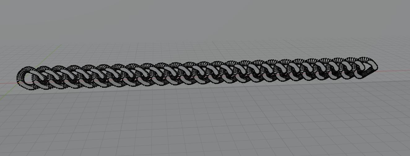 Cuban Chain 3d print 3D model | CGTrader