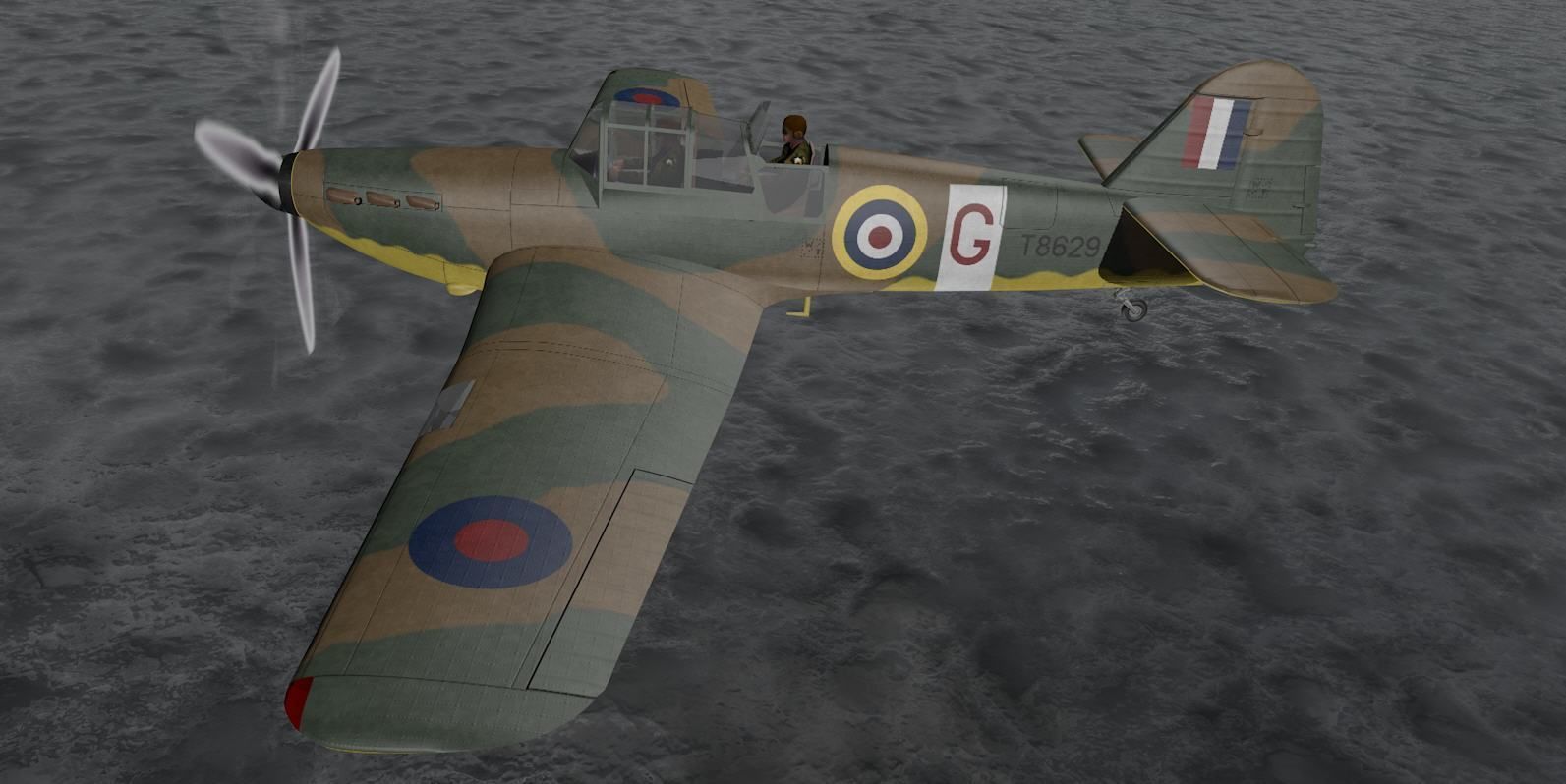 Miles M-9a Master Mk-1 3D model | CGTrader