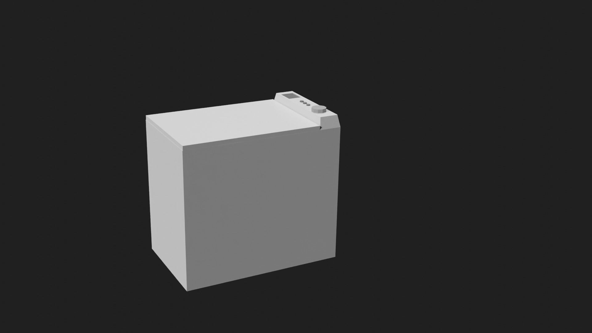 3D model Lowpoly Washing Machine VR / AR / low-poly | CGTrader