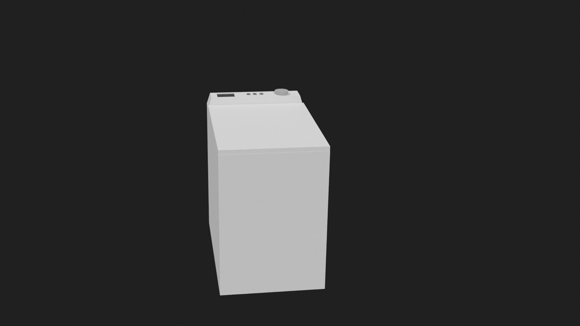 3D model Lowpoly Washing Machine VR / AR / low-poly | CGTrader