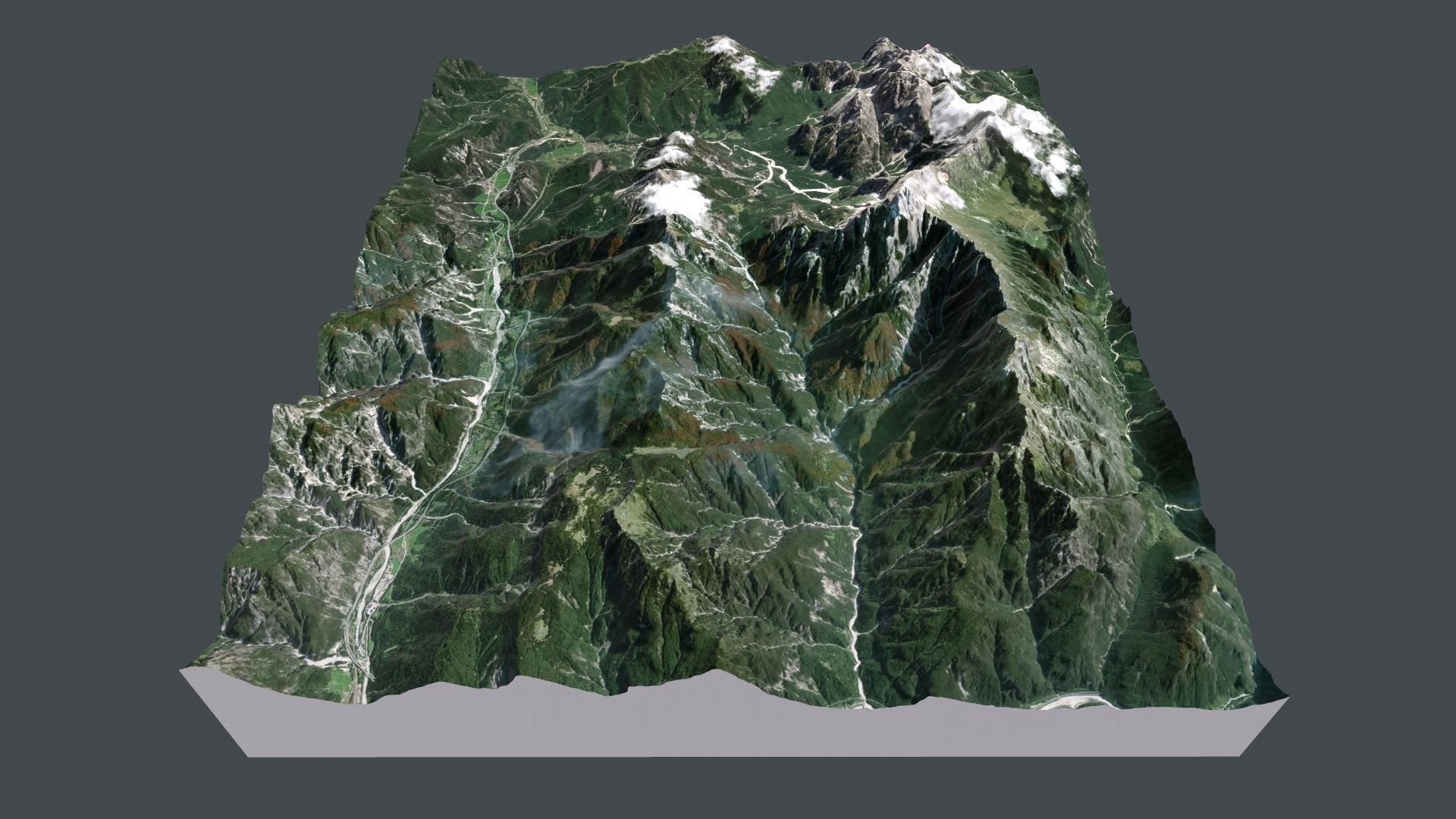 9 Mountain landscapes Alps 3D Model Collection | CGTrader