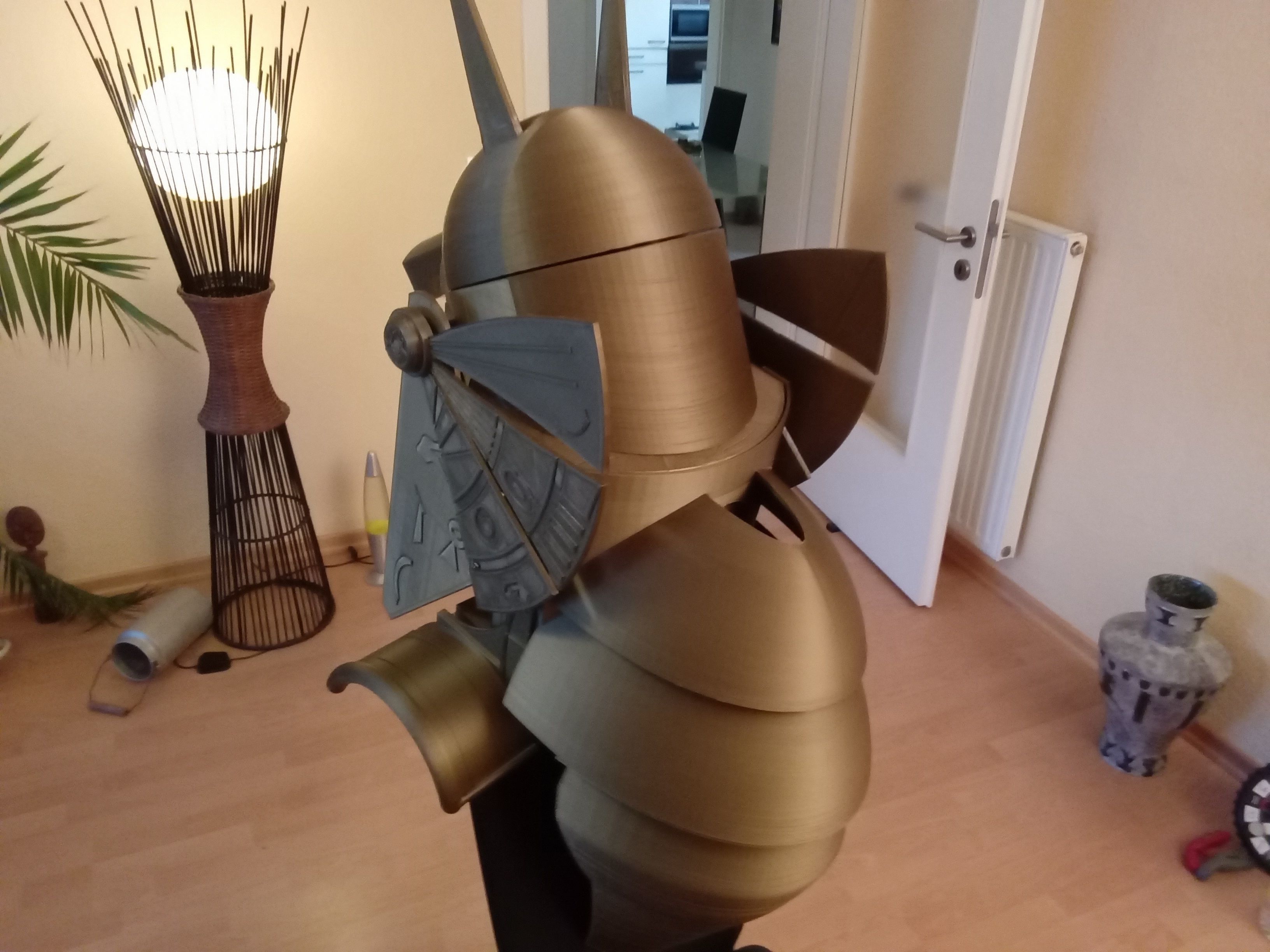 Stargate jaffa anubis helmet 3D model 3D printable | CGTrader