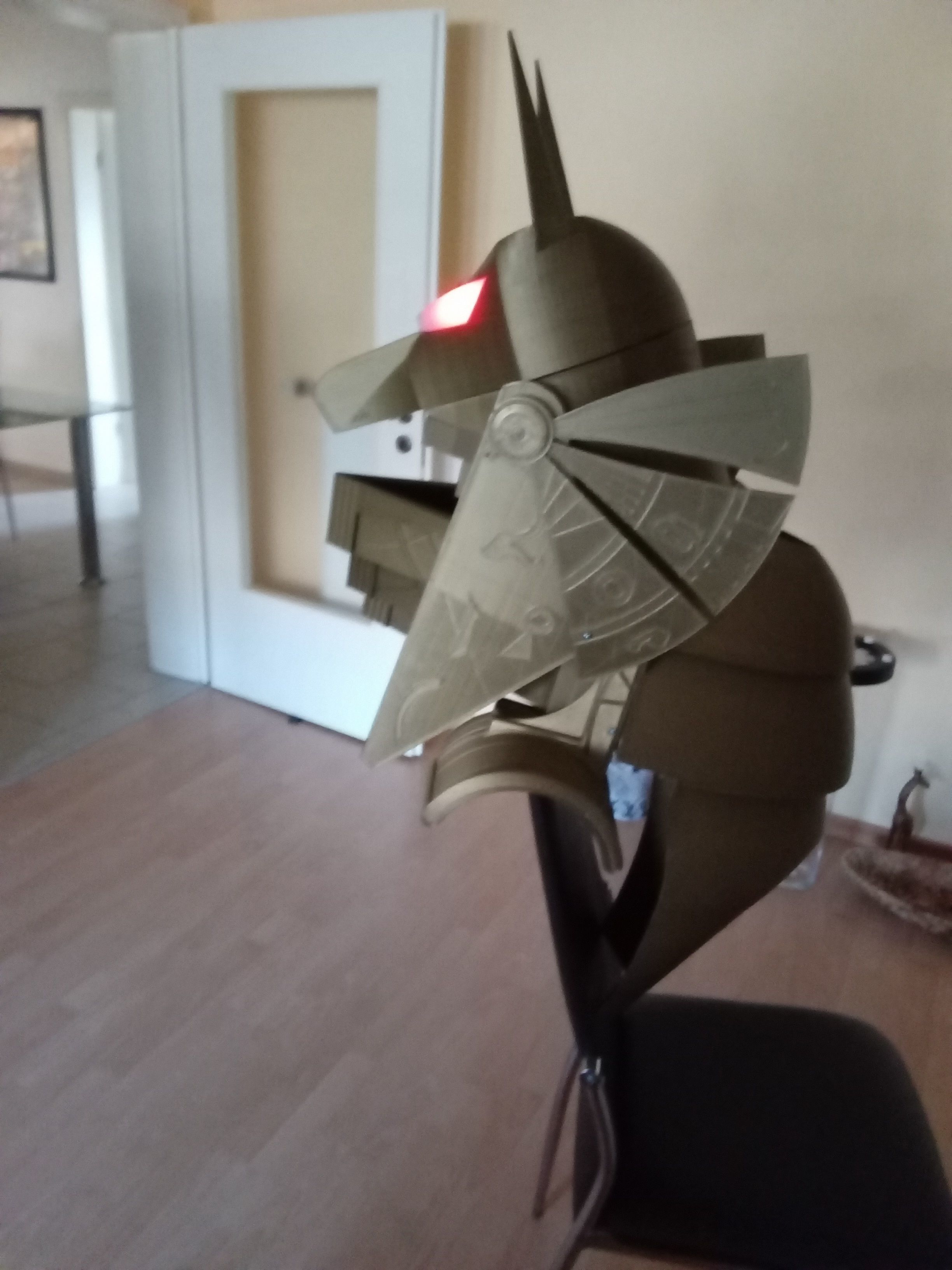 Stargate jaffa anubis helmet 3D model 3D printable | CGTrader