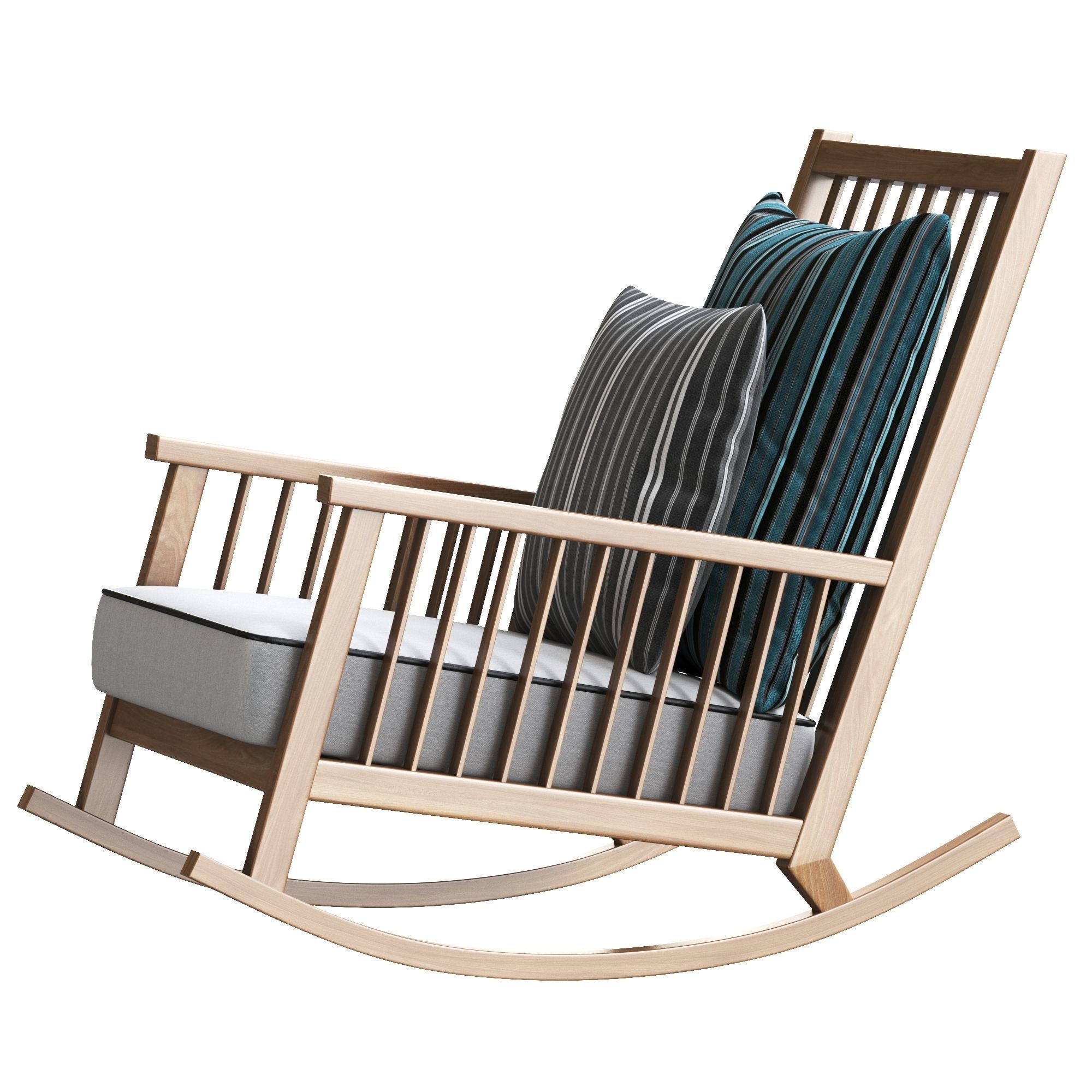 Rocking chair Gervasoni InOut 3D model | CGTrader