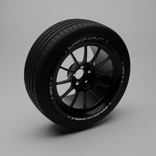 Cosmis GAIA MMX V Wheel 3D model | CGTrader