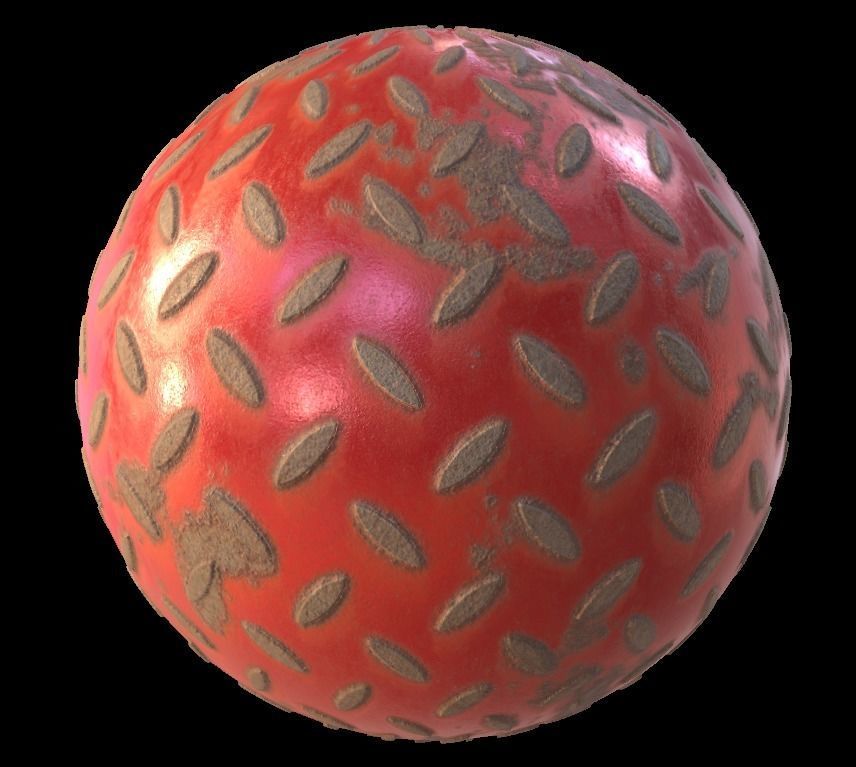 Diamond Plates Texture free 3D model | CGTrader