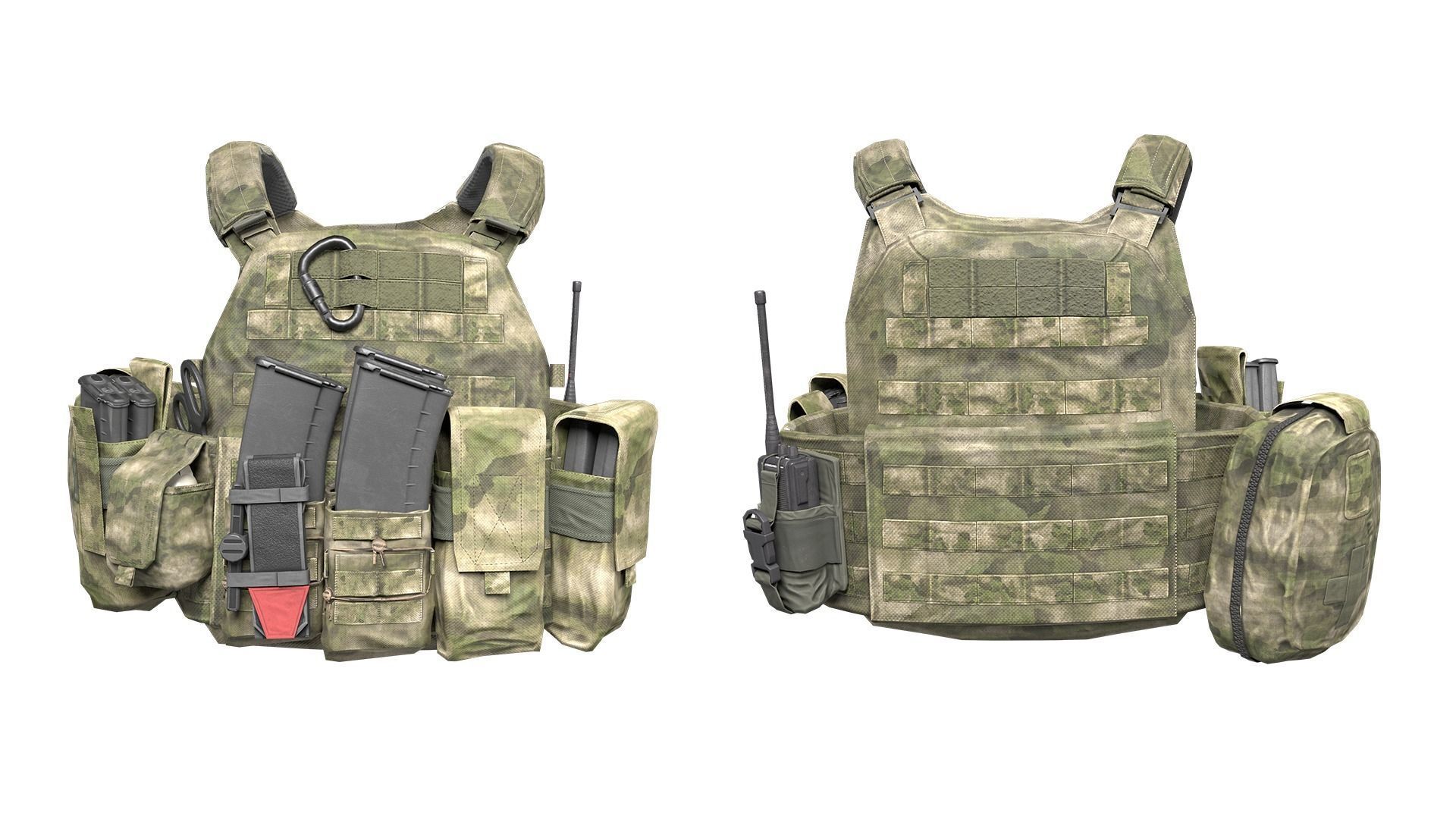 3D model MILITARY Game Ready Character Russian Tactical Soldier VR / AR ...