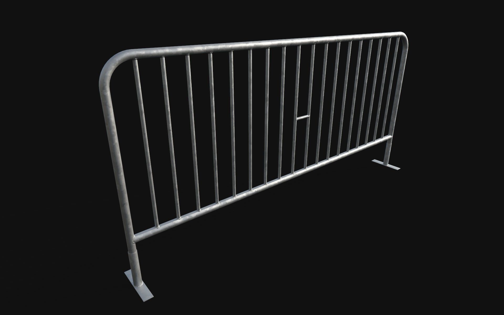 3D model Riot fence VR / AR / low-poly | CGTrader