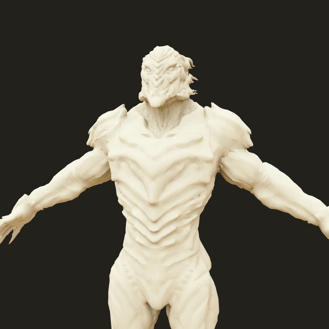 flash monster savitar 3D model rigged | CGTrader