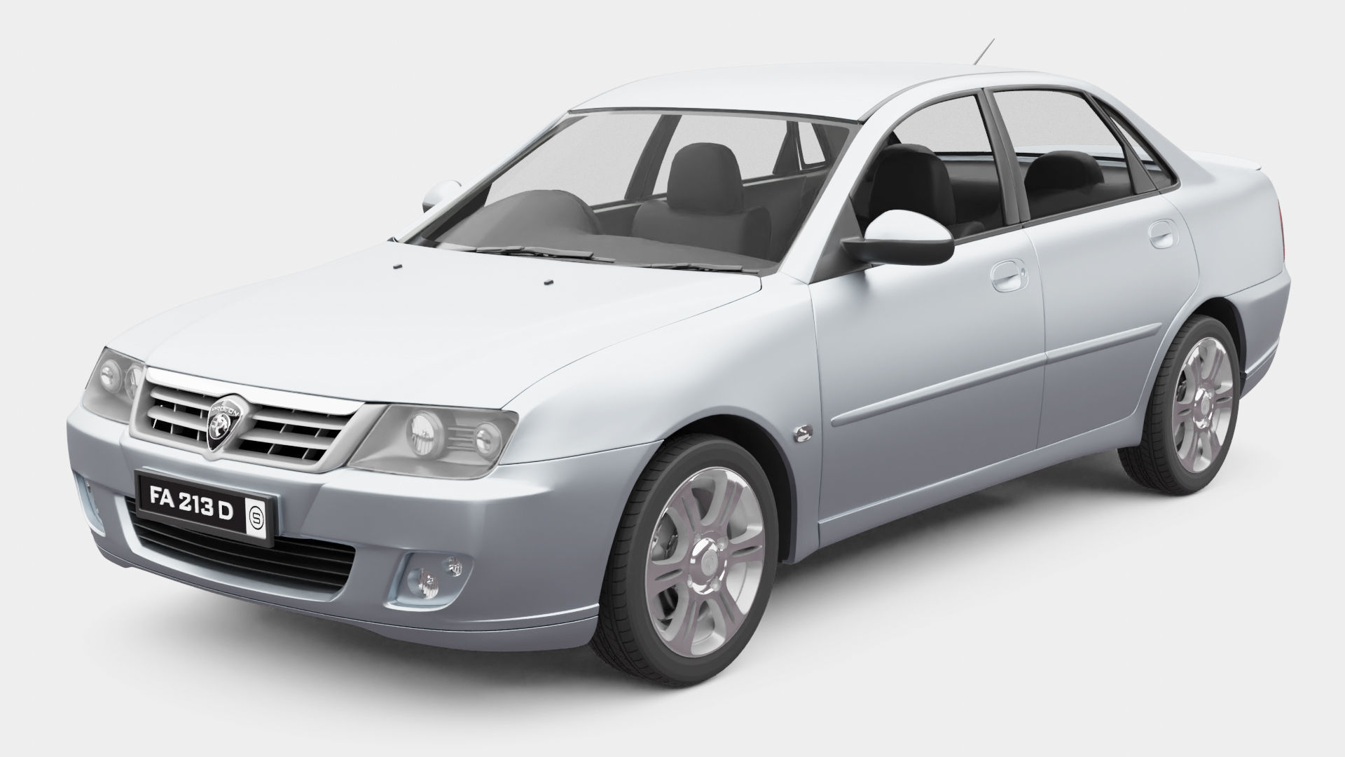 Proton Waja CPS 3D model | CGTrader