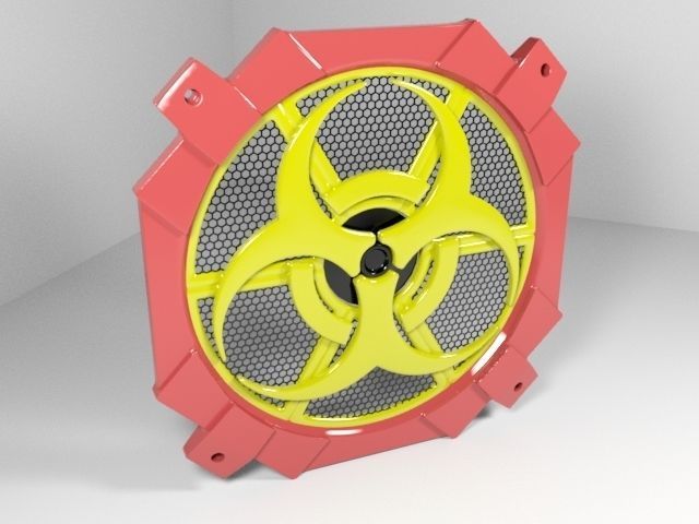 Hazardous free 3D model | CGTrader
