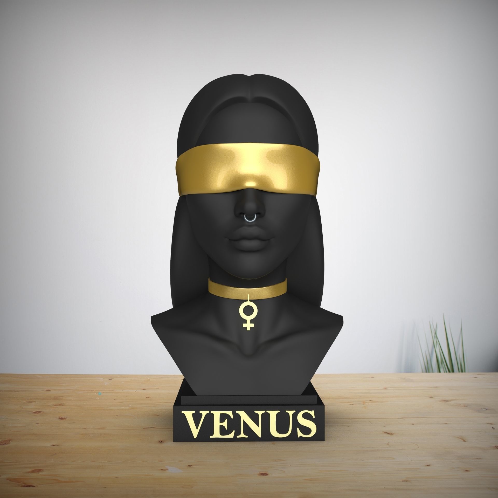 Venus Head Planter 3D model 3D printable | CGTrader