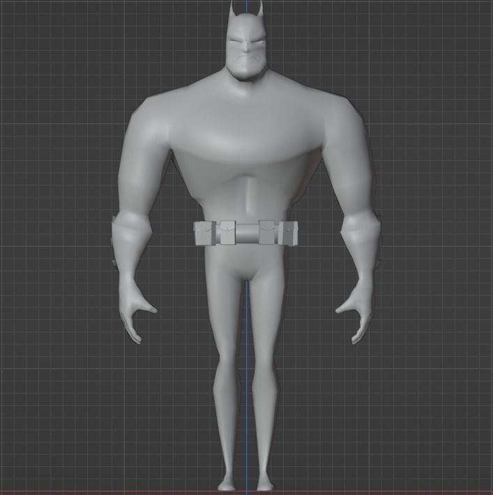 3D model batman joker version-lowpoly VR / AR / low-poly | CGTrader