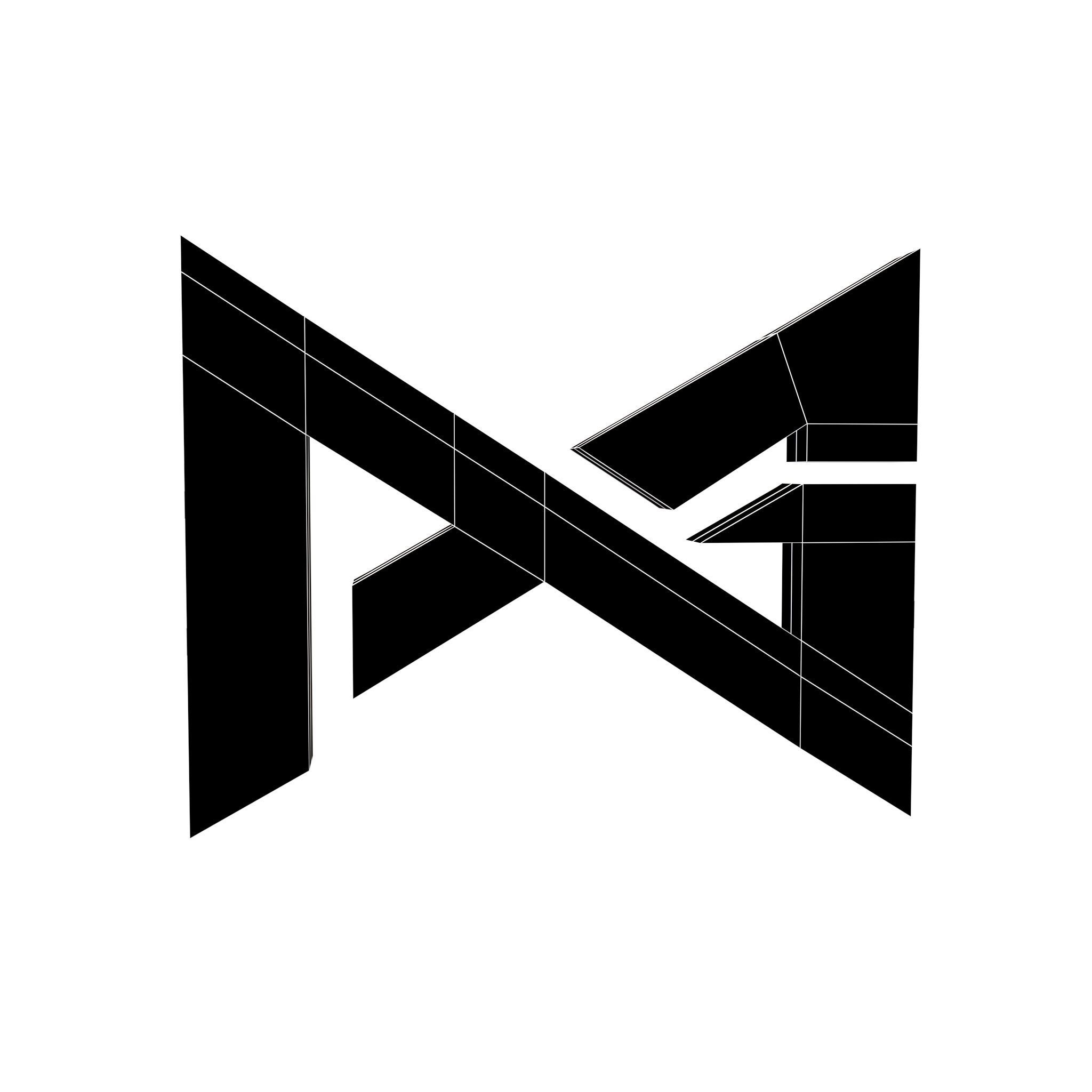 Paul George Logo v1 001 free VR / AR / low-poly 3D model | CGTrader