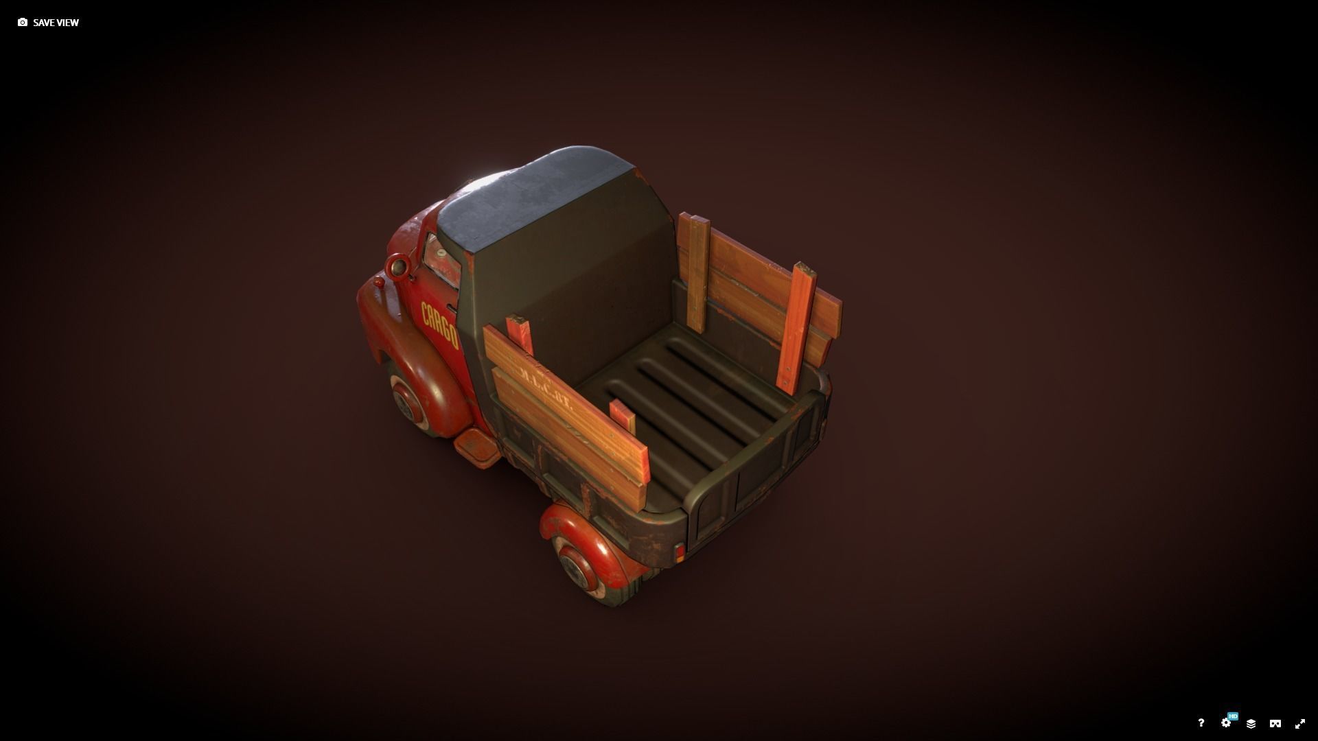 3D model Truck VR / AR / low-poly | CGTrader