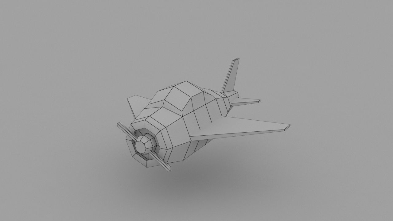 3D model 3d low polygon plane ship VR / AR / low-poly | CGTrader