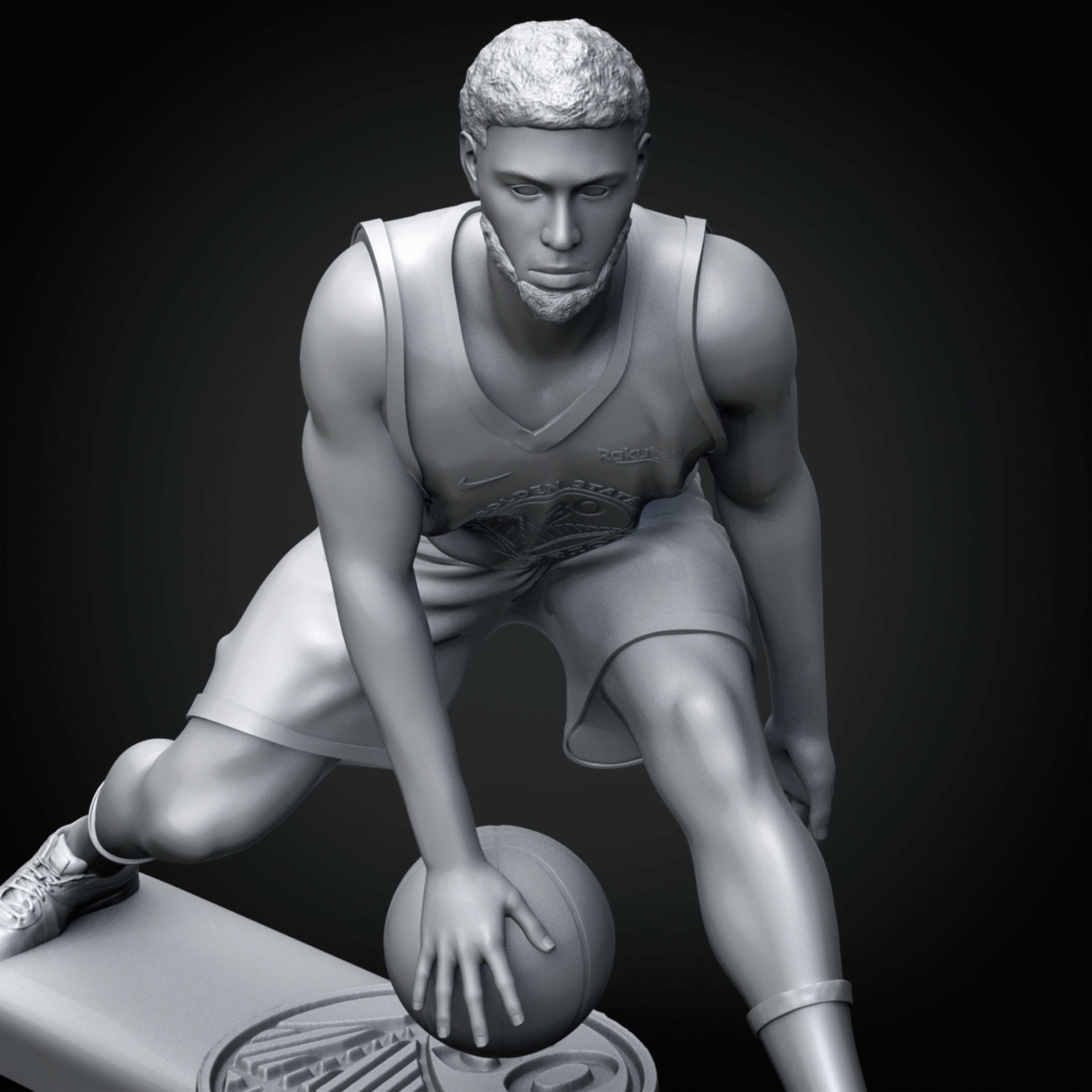 Steph Curry 3D Printable 2S 3D model 3D printable | CGTrader