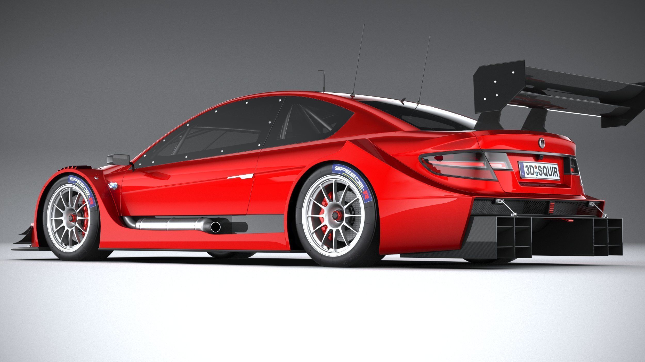 Generic Race Car DTM 2022 3D model | CGTrader