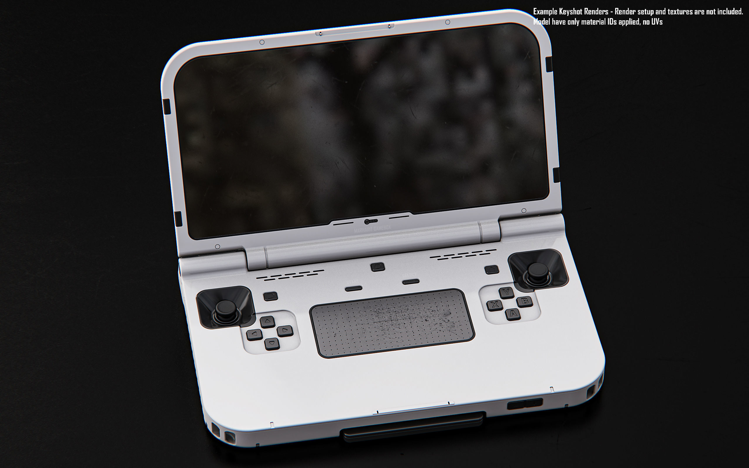 Portable Game Console Concept 3D model | CGTrader