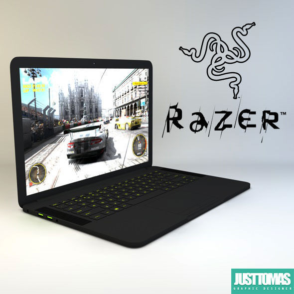 Razer blade 14 3D model | CGTrader