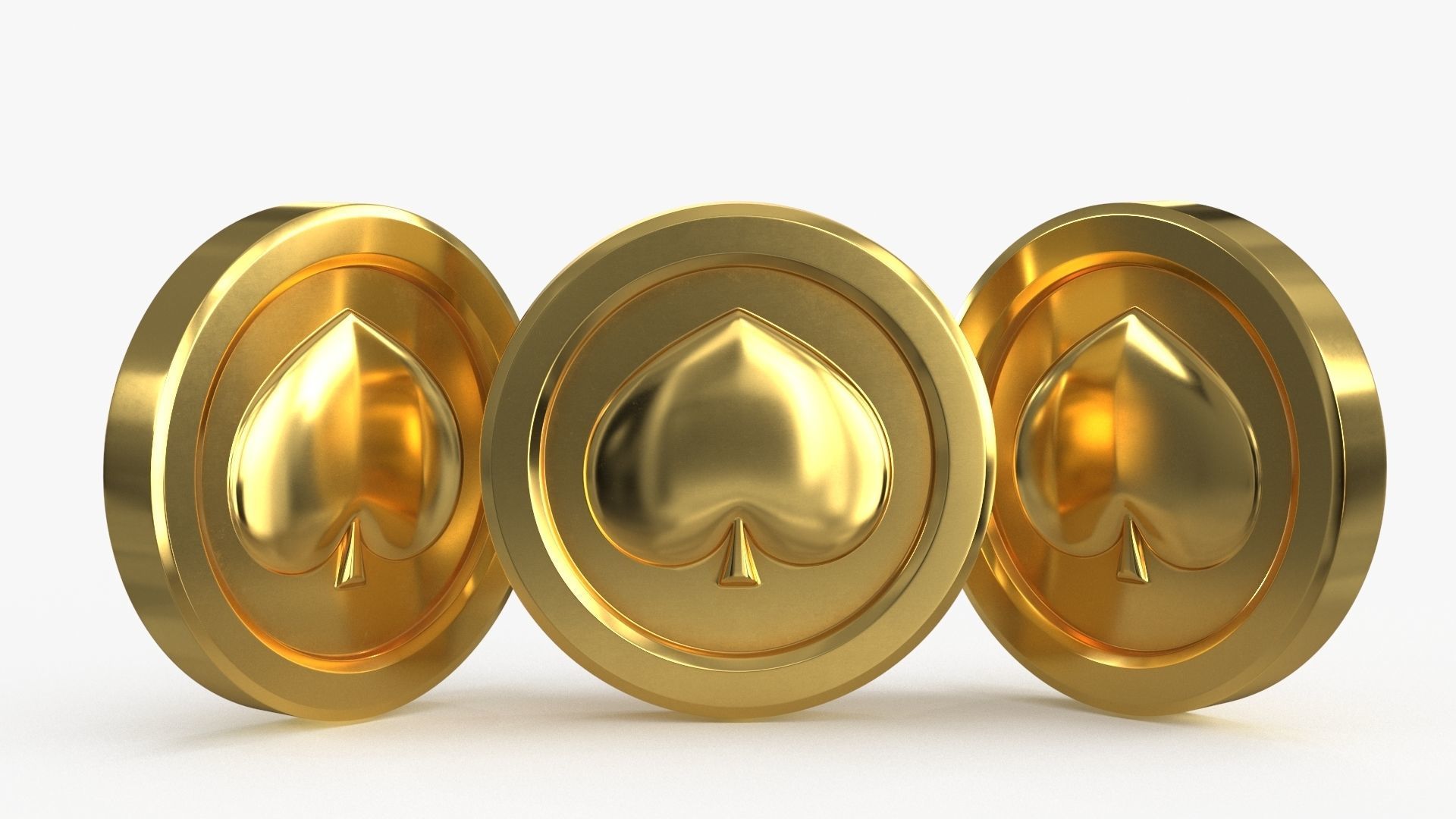 3D model 3d Game Coin v6 VR / AR / low-poly | CGTrader